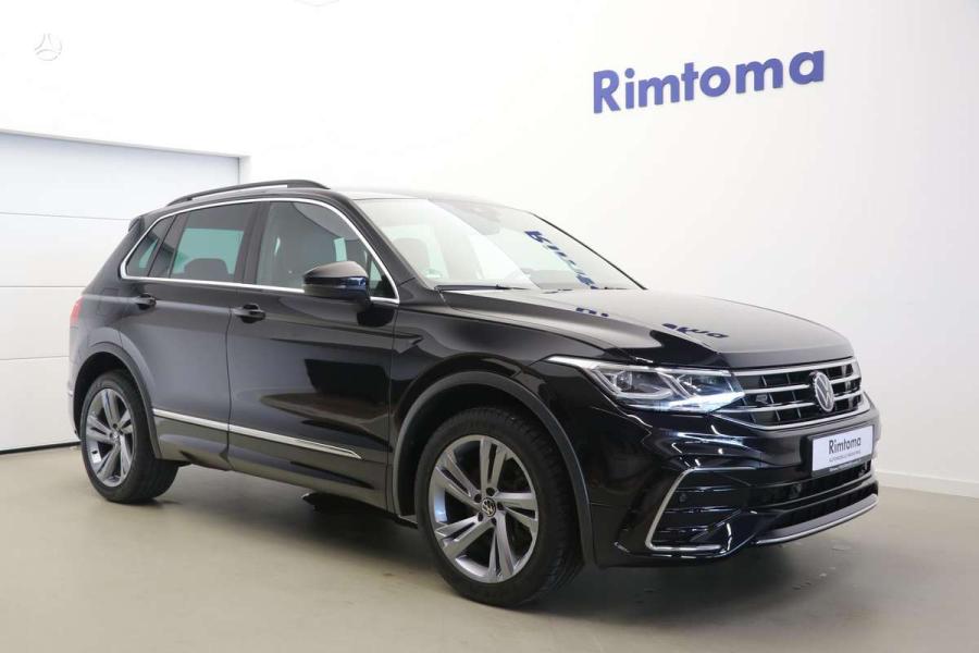 Black Volkswagen Tiguan 2022 in Vilnius, with an engine capacity of 1.40 L and mileage of 168 thousand km for 21390 €, photo 1 on AUTOMOTO.COM.LV