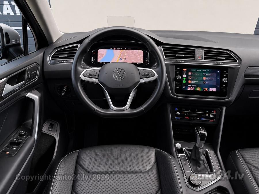 Melns Volkswagen Tiguan 2022 Pērnava, ar dzinēja tilpumu 2.00 L un nobraukumu 91 tūkst. km par 32990 €, foto 9 vietnē AUTOMOTO.COM.LV