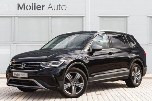Melns Volkswagen Tiguan 2022 Ventspils, ar dzinēja tilpumu 2.00 L un nobraukumu 126 tūkst. km par 29500 €, foto 1 vietnē AUTOMOTO.COM.LV