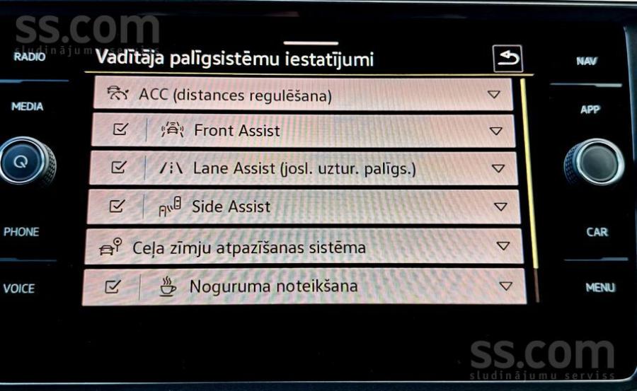Черный Фольксваген Тигуан 2023 в Лиепая, объемом двигателя 1.50 л и пробегом 54 тыс. км за 30000 €, фото 16 на AUTOMOTO.COM.LV