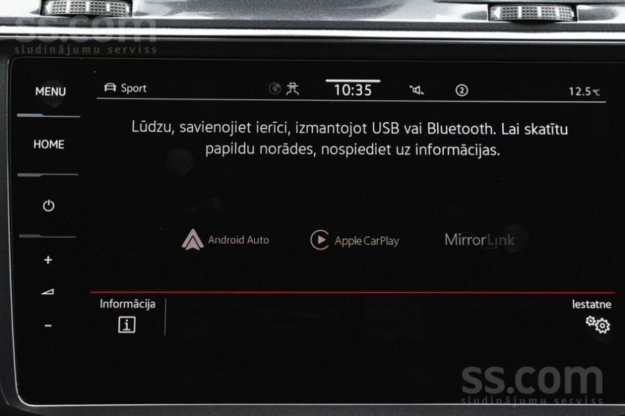 Black Volkswagen Tiguan 2023 in Ventspils, with an engine capacity of 2.00 L and mileage of 159 thousand km for 24750 €, photo 22 on AUTOMOTO.COM.LV
