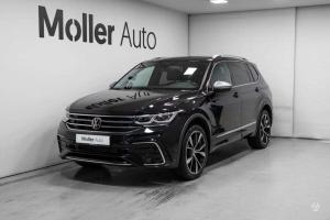 Black Volkswagen Tiguan 2023 in Vilnius, with an engine capacity of 2.00 L and mileage of 128 thousand km for 31950 €, photo  on AUTOMOTO.COM.LV