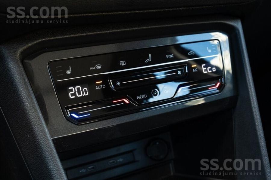 Black Volkswagen Tiguan 2023 in Riga, with an engine capacity of 1.40 L and mileage of 133 thousand km for 23450 €, photo 16 on AUTOMOTO.COM.LV