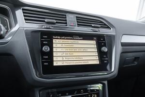 Black Volkswagen Tiguan 2023 in Riga, with an engine capacity of 1.50 L and mileage of 61 thousand km for 24950 €, photo 25 on AUTOMOTO.COM.LV