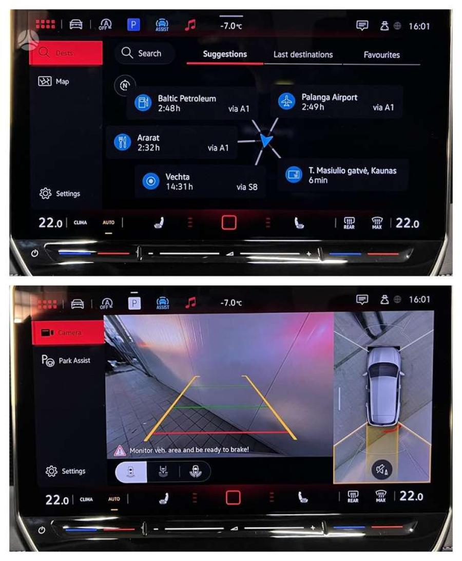 Черный Фольксваген Тигуан 2024 в Каунас, объемом двигателя 1.50 л и пробегом 36 тыс. км за 30800 €, фото 12 на AUTOMOTO.COM.LV