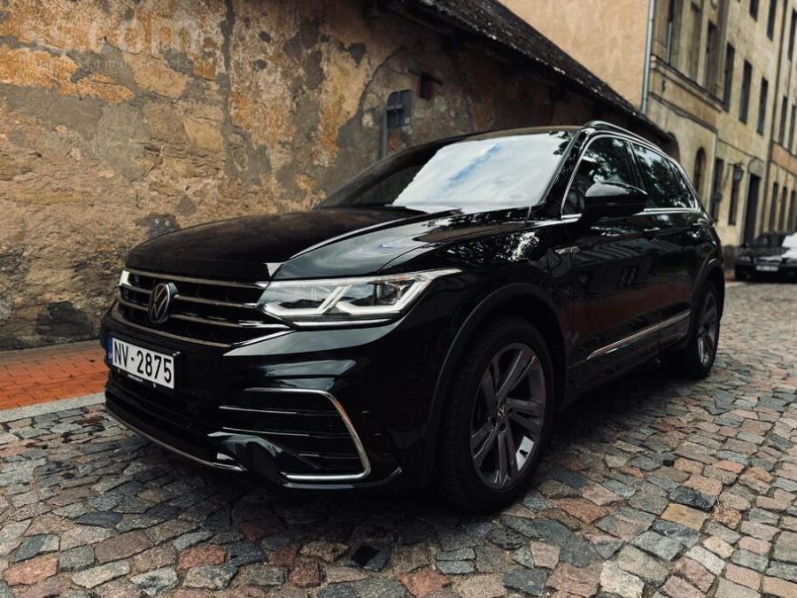 Melns Volkswagen Tiguan 2024 Cēsis, ar dzinēja tilpumu 2.00 L un nobraukumu 0 tūkst. km par 29900 €, foto 32 vietnē AUTOMOTO.COM.LV