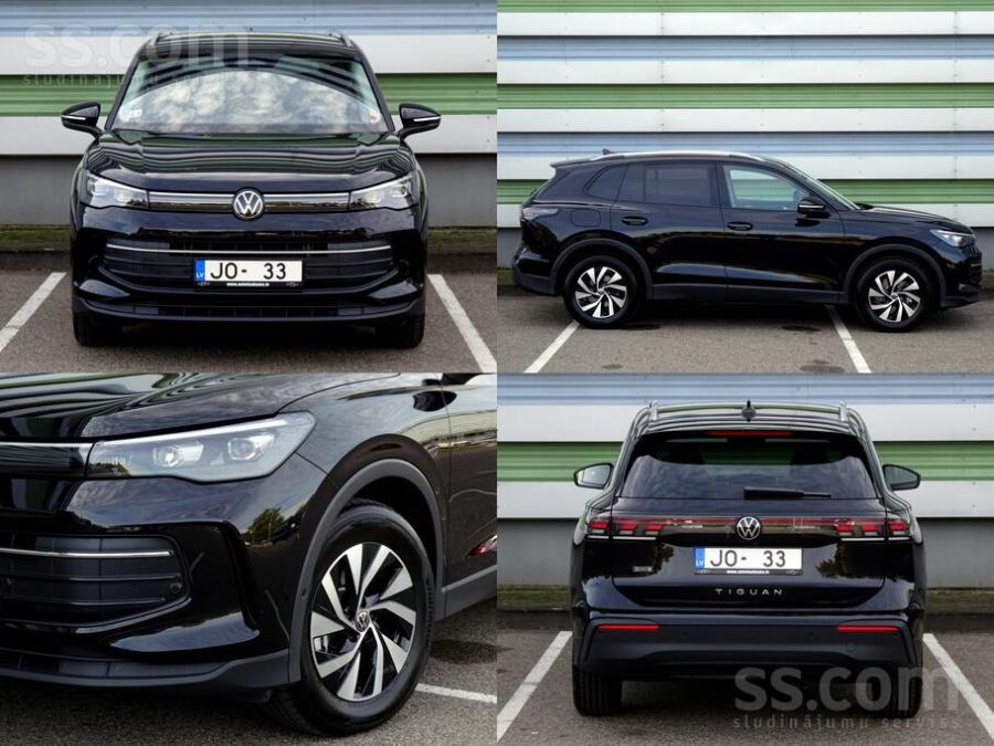 Melns Volkswagen Tiguan 2024 Rīga, ar dzinēja tilpumu 2.00 L un nobraukumu 13 tūkst. km par 35900 €, foto 12 vietnē AUTOMOTO.COM.LV