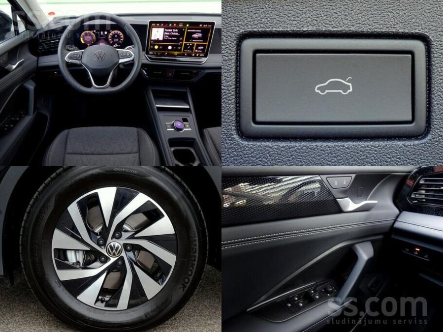 Melns Volkswagen Tiguan 2024 Rīga, ar dzinēja tilpumu 2.00 L un nobraukumu 13 tūkst. km par 35900 €, foto 13 vietnē AUTOMOTO.COM.LV