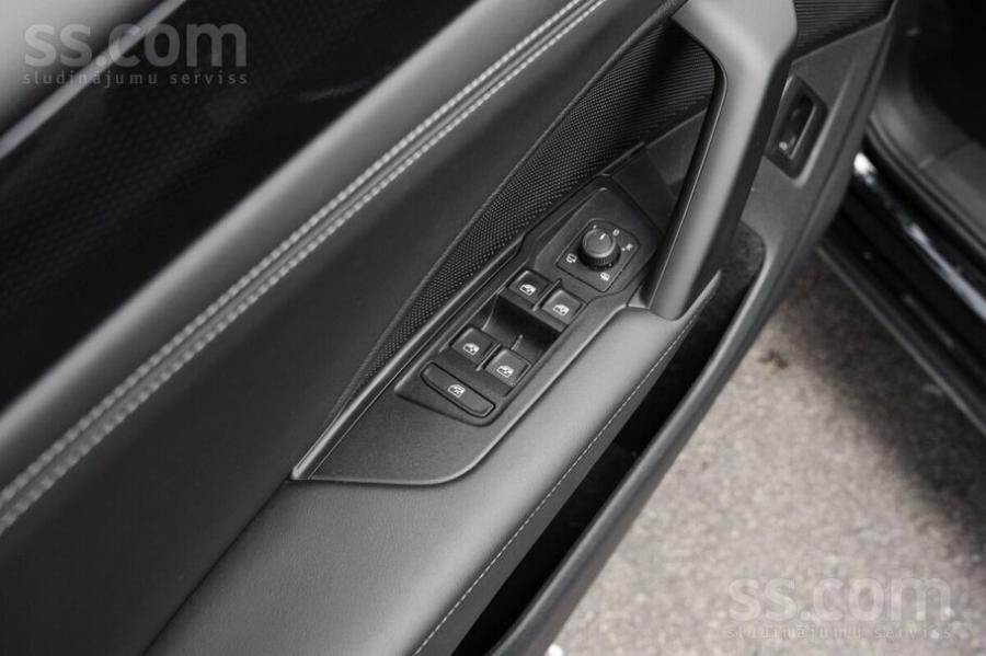 Black Volkswagen Tiguan 2024 in Riga, with an engine capacity of 1.50 L and mileage of 46 thousand km for 30900 €, photo 12 on AUTOMOTO.COM.LV