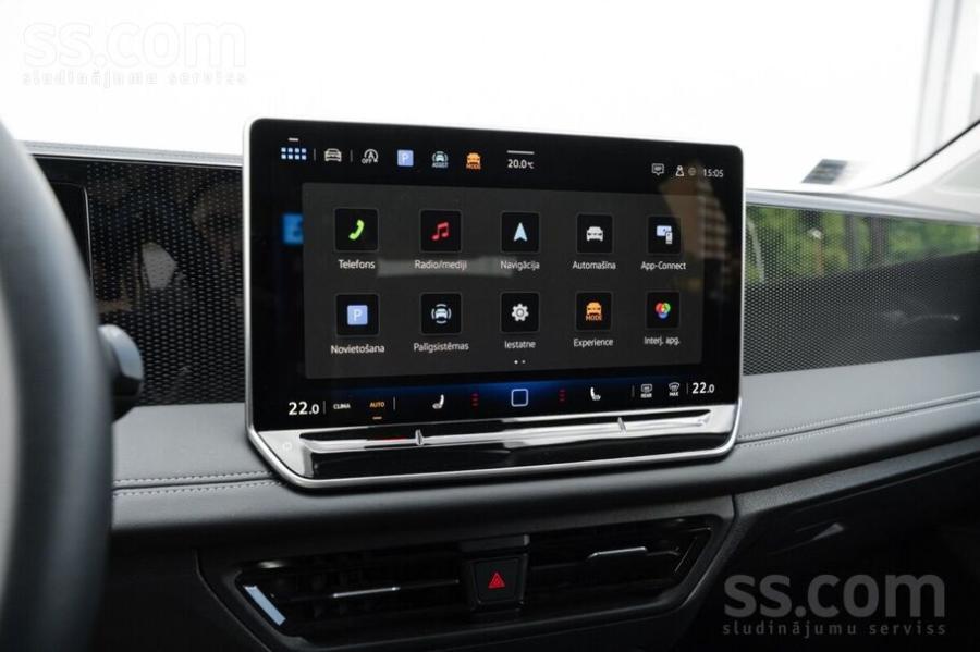 Black Volkswagen Tiguan 2024 in Riga, with an engine capacity of 1.50 L and mileage of 46 thousand km for 30900 €, photo 23 on AUTOMOTO.COM.LV