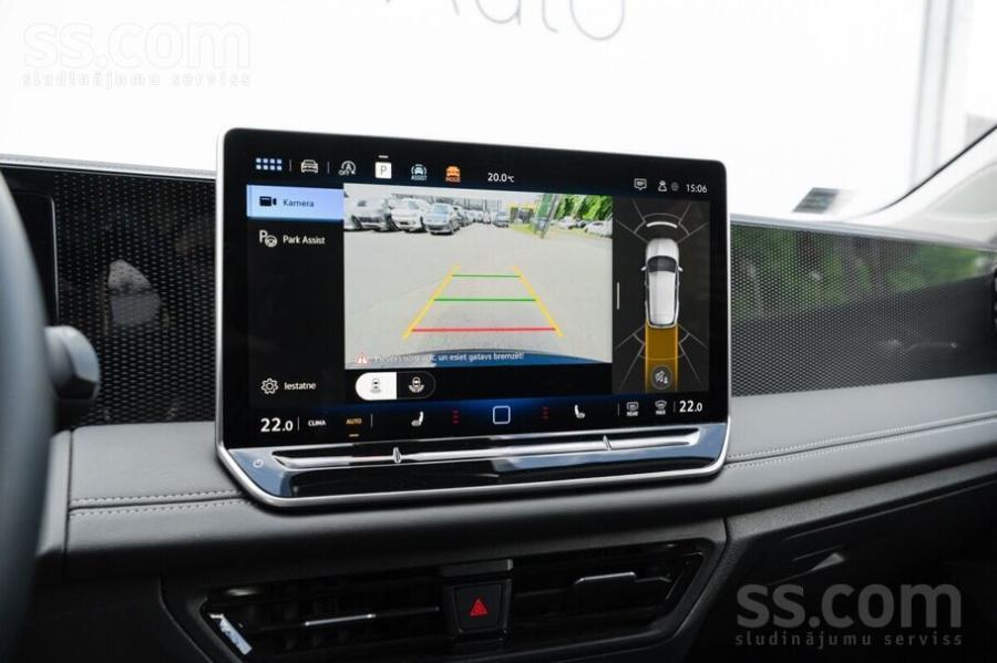 Black Volkswagen Tiguan 2024 in Riga, with an engine capacity of 1.50 L and mileage of 46 thousand km for 30900 €, photo 30 on AUTOMOTO.COM.LV