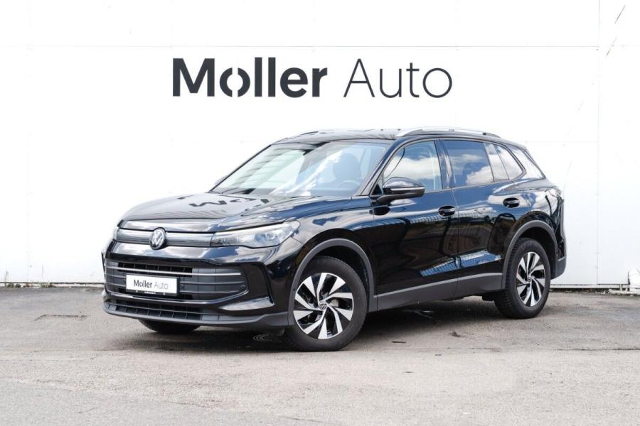 Melns Volkswagen Tiguan 2024 Rīga, ar dzinēja tilpumu 1.50 L un nobraukumu 68 tūkst. km par 29900 €, foto 1 vietnē AUTOMOTO.COM.LV