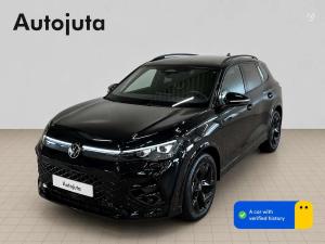 Black Volkswagen Tiguan 2024 in Kaunas, with an engine capacity of 1.50 L and mileage of 34 thousand km for 39500 €, photo  on AUTOMOTO.COM.LV