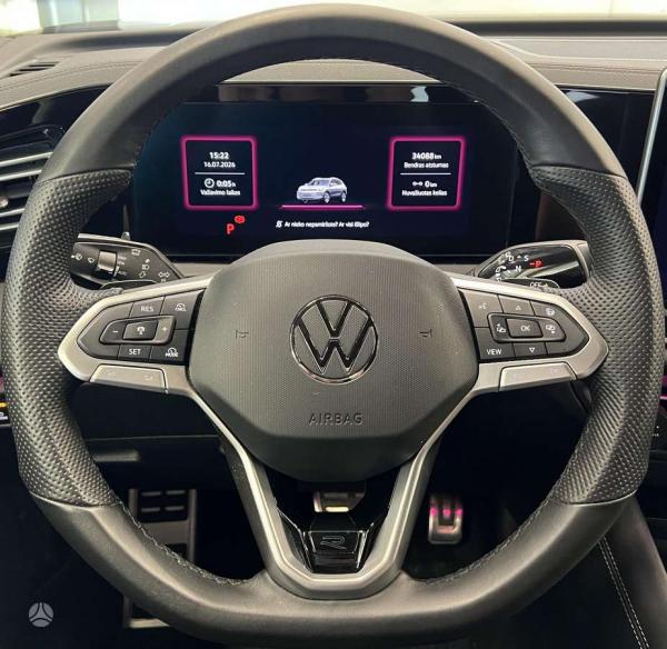Melns Volkswagen Tiguan 2024 Kauņa, ar dzinēja tilpumu 1.50 L un nobraukumu 34 tūkst. km par 39500 €, foto 9 vietnē AUTOMOTO.COM.LV