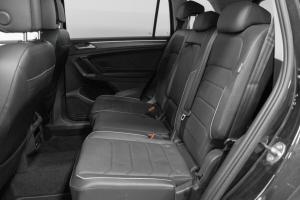 Black Volkswagen Tiguan 2024 in Vilnius, with an engine capacity of 2.00 L and mileage of 25 thousand km for 30950 €, photo 7 on AUTOMOTO.COM.LV