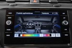 Black Volkswagen Tiguan 2024 in Vilnius, with an engine capacity of 2.00 L and mileage of 25 thousand km for 30950 €, photo 18 on AUTOMOTO.COM.LV