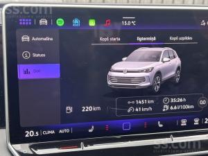 Black Volkswagen Tiguan 2024 in Riga, with an engine capacity of 1.50 L and mileage of 33 thousand km for 36900 €, photo 14 on AUTOMOTO.COM.LV