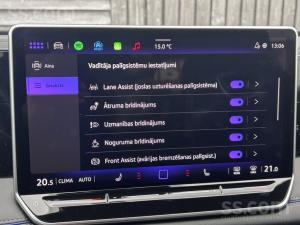 Black Volkswagen Tiguan 2024 in Riga, with an engine capacity of 1.50 L and mileage of 33 thousand km for 36900 €, photo 15 on AUTOMOTO.COM.LV