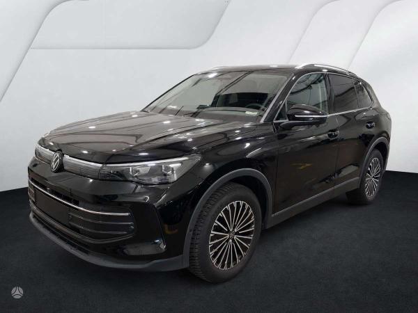 Black Volkswagen Tiguan 2025 in Vilnius, with an engine capacity of 1.50 L and mileage of 25 thousand km for 28900 €, photo 1 on AUTOMOTO.COM.LV