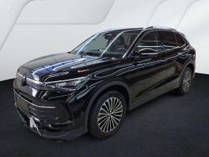 Black Volkswagen Tiguan 2025 in Vilnius, with an engine capacity of 1.50 L and mileage of 20 thousand km for 29300 €, photo  on AUTOMOTO.COM.LV