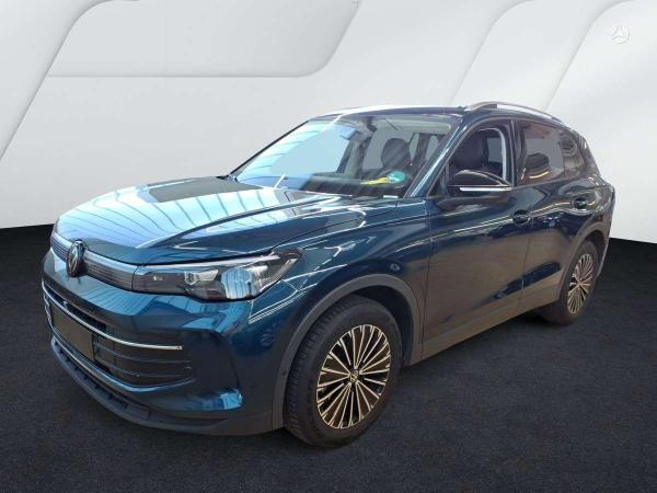 Black Volkswagen Tiguan 2025 in Vilnius, with an engine capacity of 1.50 L and mileage of 26 thousand km for 28800 €, photo 1 on AUTOMOTO.COM.LV