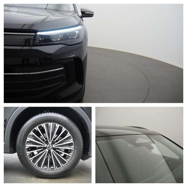 Black Volkswagen Tiguan 2025 in Vilnius, with an engine capacity of 1.50 L and mileage of 20 thousand km for 28200 €, photo 7 on AUTOMOTO.COM.LV