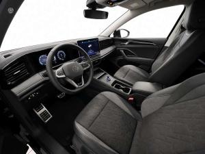 Black Volkswagen Tiguan 2025 in Kaunas, with an engine capacity of 1.50 L and mileage of 26 thousand km for 28800 €, photo 9 on AUTOMOTO.COM.LV