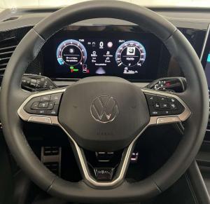 Black Volkswagen Tiguan 2025 in Kaunas, with an engine capacity of 1.50 L and mileage of 26 thousand km for 28800 €, photo 10 on AUTOMOTO.COM.LV