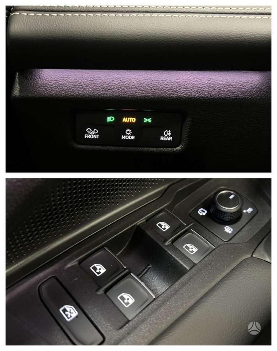 Black Volkswagen Tiguan 2025 in Kaunas, with an engine capacity of 1.50 L and mileage of 26 thousand km for 28800 €, photo 16 on AUTOMOTO.COM.LV