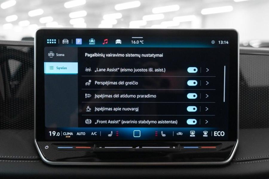 Черный Фольксваген Тигуан 2025 в Вильнюс, объемом двигателя 1.50 л и пробегом 19 тыс. км за 34500 €, фото 16 на AUTOMOTO.COM.LV