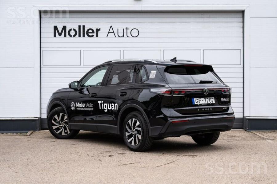 Melns Volkswagen Tiguan 2026 Rīga, ar dzinēja tilpumu 1.50 L un nobraukumu 7 tūkst. km par 33600 €, foto 4 vietnē AUTOMOTO.COM.LV