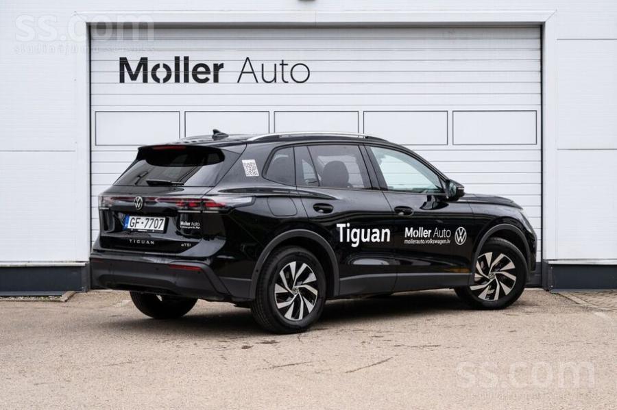 Melns Volkswagen Tiguan 2026 Rīga, ar dzinēja tilpumu 1.50 L un nobraukumu 7 tūkst. km par 33600 €, foto 5 vietnē AUTOMOTO.COM.LV
