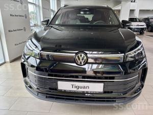 Black Volkswagen Tiguan 2026 in Valmiera, with an engine capacity of 1.50 L and mileage of 0 thousand km for 38129 €, photo 6 on AUTOMOTO.COM.LV