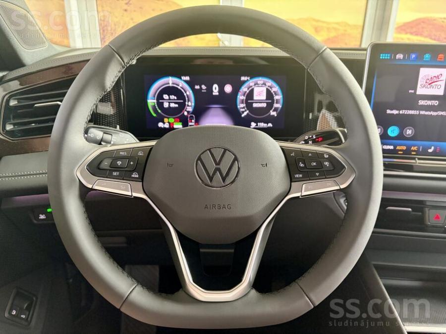 Black Volkswagen Tiguan 2026 in Valmiera, with an engine capacity of 1.50 L and mileage of 0 thousand km for 38129 €, photo 12 on AUTOMOTO.COM.LV