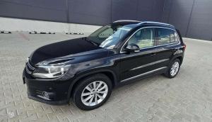 Black Volkswagen Tiguan 2015 in Siauliai, with an engine capacity of 1.97 L and mileage of 247 thousand km for 9450 €, photo 3 on AUTOMOTO.COM.LV