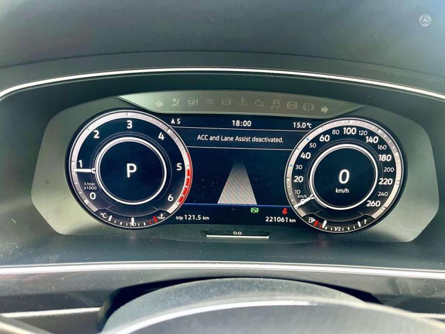 Melns Volkswagen Tiguan 2018 Kauņa, ar dzinēja tilpumu 2.00 L un nobraukumu 221 tūkst. km par 16999 €, foto 12 vietnē AUTOMOTO.COM.LV