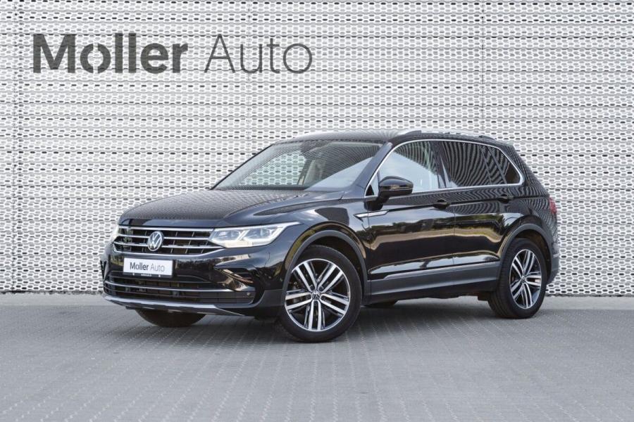 Melns Volkswagen Tiguan 2021 Mārupe, ar dzinēja tilpumu 1.50 L un nobraukumu 46 tūkst. km par 28200 €, foto 1 vietnē AUTOMOTO.COM.LV