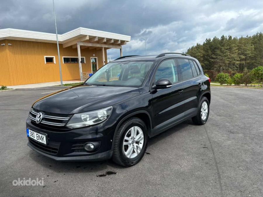 Melns Volkswagen Tiguan 2014 Narva, ar dzinēja tilpumu 1.40 L un nobraukumu 191 tūkst. km par 6500 €, foto 1 vietnē AUTOMOTO.COM.LV