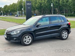 Black Volkswagen Tiguan 2014 in Narva, with an engine capacity of 1.40 L and mileage of 191 thousand km for 6499 €, photo  on AUTOMOTO.COM.LV