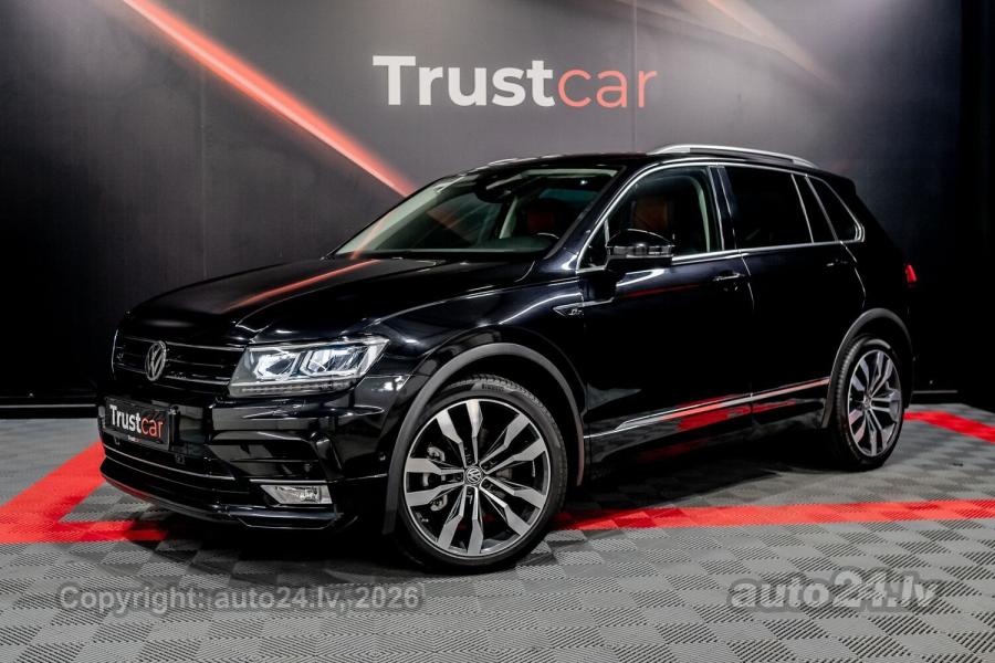 Black Volkswagen Tiguan 2016 in Parnu, with an engine capacity of 2.00 L and mileage of 175 thousand km for 17990 €, photo 1 on AUTOMOTO.COM.LV