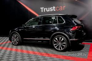Black Volkswagen Tiguan 2016 in Parnu, with an engine capacity of 2.00 L and mileage of 175 thousand km for 17990 €, photo 7 on AUTOMOTO.COM.LV