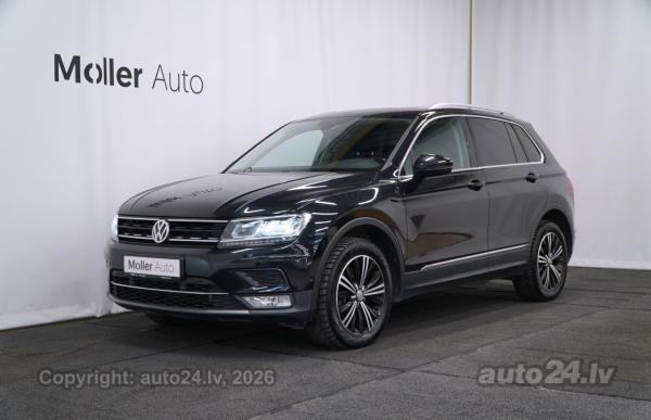 Melns Volkswagen Tiguan 2017 Tallina, ar dzinēja tilpumu 2.00 L un nobraukumu 119 tūkst. km par 18900 €, foto  vietnē AUTOMOTO.COM.LV