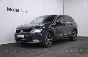 Melns Volkswagen Tiguan 2017 Tallina, ar dzinēja tilpumu 2.00 L un nobraukumu 119 tūkst. km par 18900 €, foto  vietnē AUTOMOTO.COM.LV