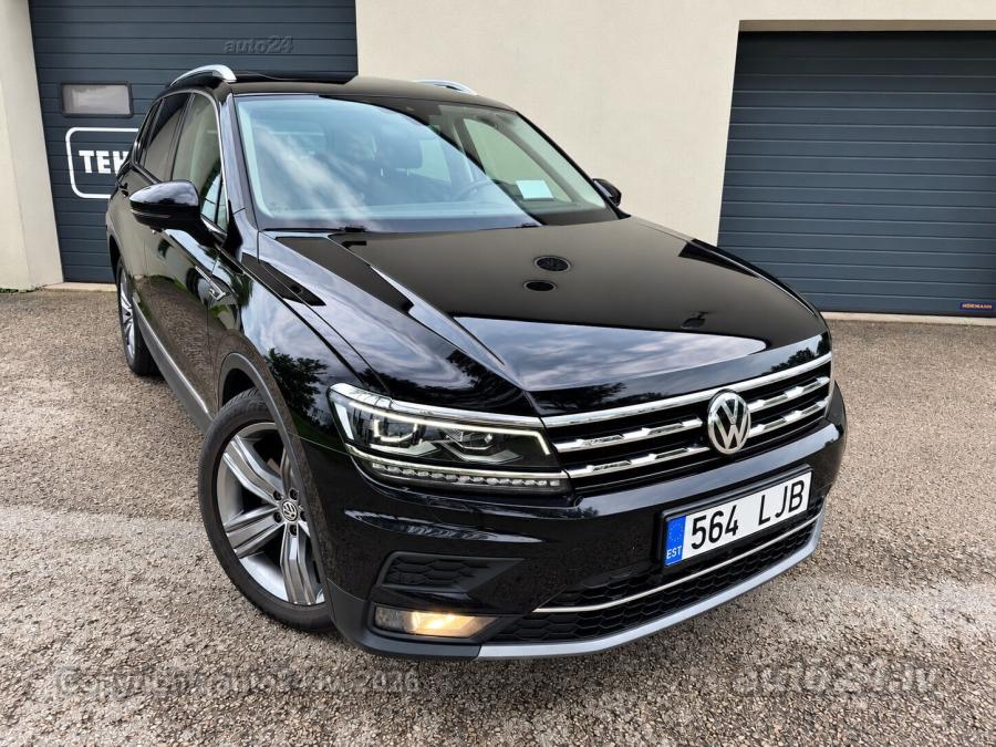 Black Volkswagen Tiguan 2017 in Parnu, with an engine capacity of 2.00 L and mileage of 165 thousand km for 17990 €, photo 5 on AUTOMOTO.COM.LV