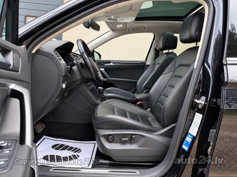 Black Volkswagen Tiguan 2017 in Parnu, with an engine capacity of 2.00 L and mileage of 165 thousand km for 17990 €, photo 7 on AUTOMOTO.COM.LV