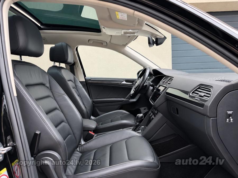 Black Volkswagen Tiguan 2017 in Parnu, with an engine capacity of 2.00 L and mileage of 165 thousand km for 17990 €, photo 8 on AUTOMOTO.COM.LV