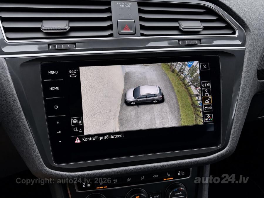 Black Volkswagen Tiguan 2017 in Parnu, with an engine capacity of 2.00 L and mileage of 165 thousand km for 17990 €, photo 15 on AUTOMOTO.COM.LV