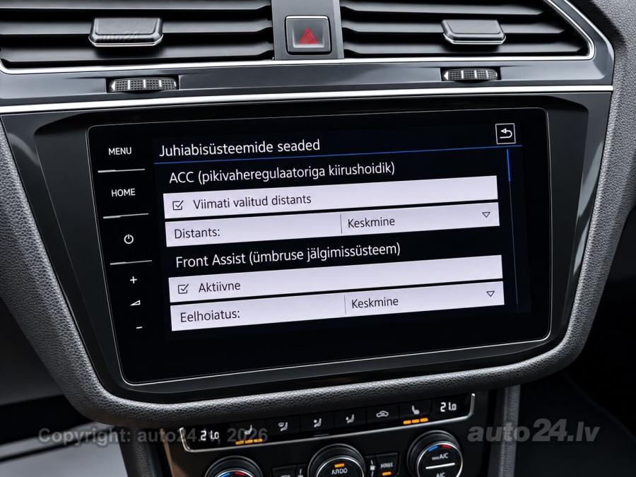 Black Volkswagen Tiguan 2017 in Parnu, with an engine capacity of 2.00 L and mileage of 165 thousand km for 17990 €, photo 17 on AUTOMOTO.COM.LV