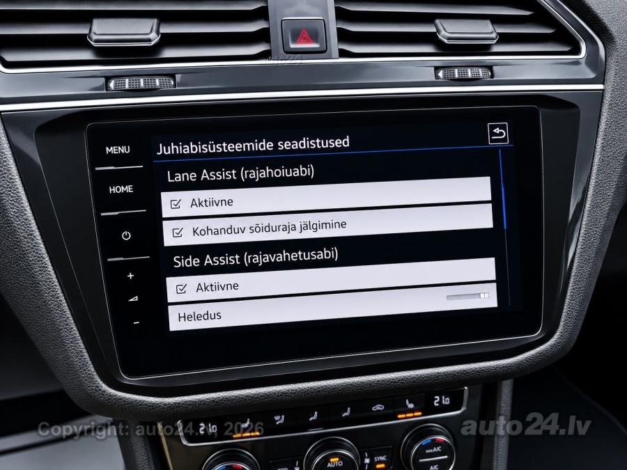 Black Volkswagen Tiguan 2017 in Parnu, with an engine capacity of 2.00 L and mileage of 165 thousand km for 17990 €, photo 18 on AUTOMOTO.COM.LV