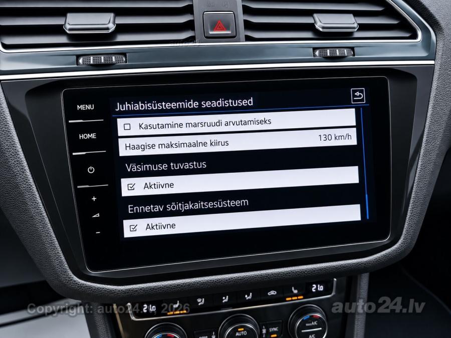 Black Volkswagen Tiguan 2017 in Parnu, with an engine capacity of 2.00 L and mileage of 165 thousand km for 17990 €, photo 20 on AUTOMOTO.COM.LV